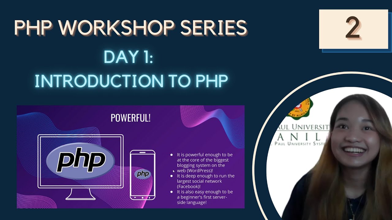 PHP WORKSHOP SERIES: Day 1 Introduction to PHP [TAGALOG]