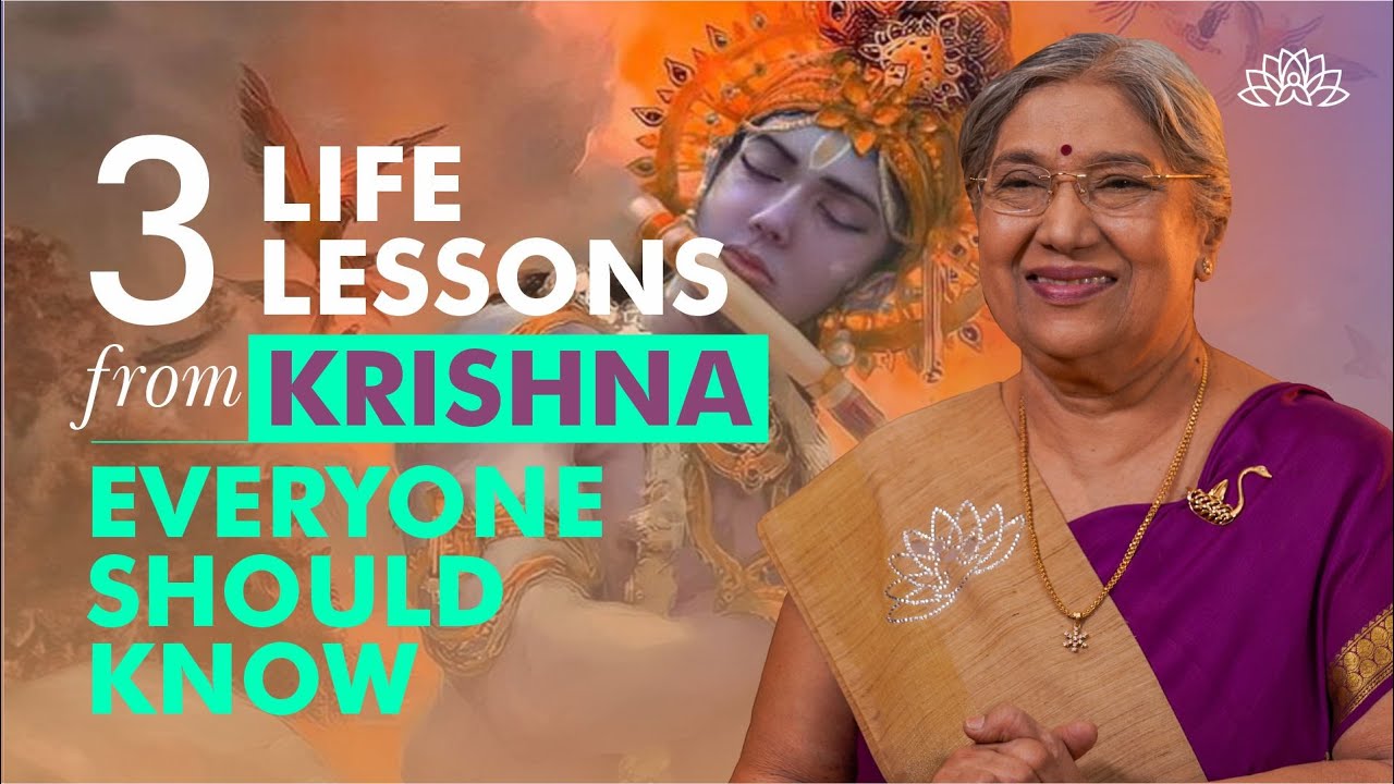 Learn 3 Powerful Life Lessons from Krishna to Handle Stress, Fear & Life Pressure | Dr Hansaji