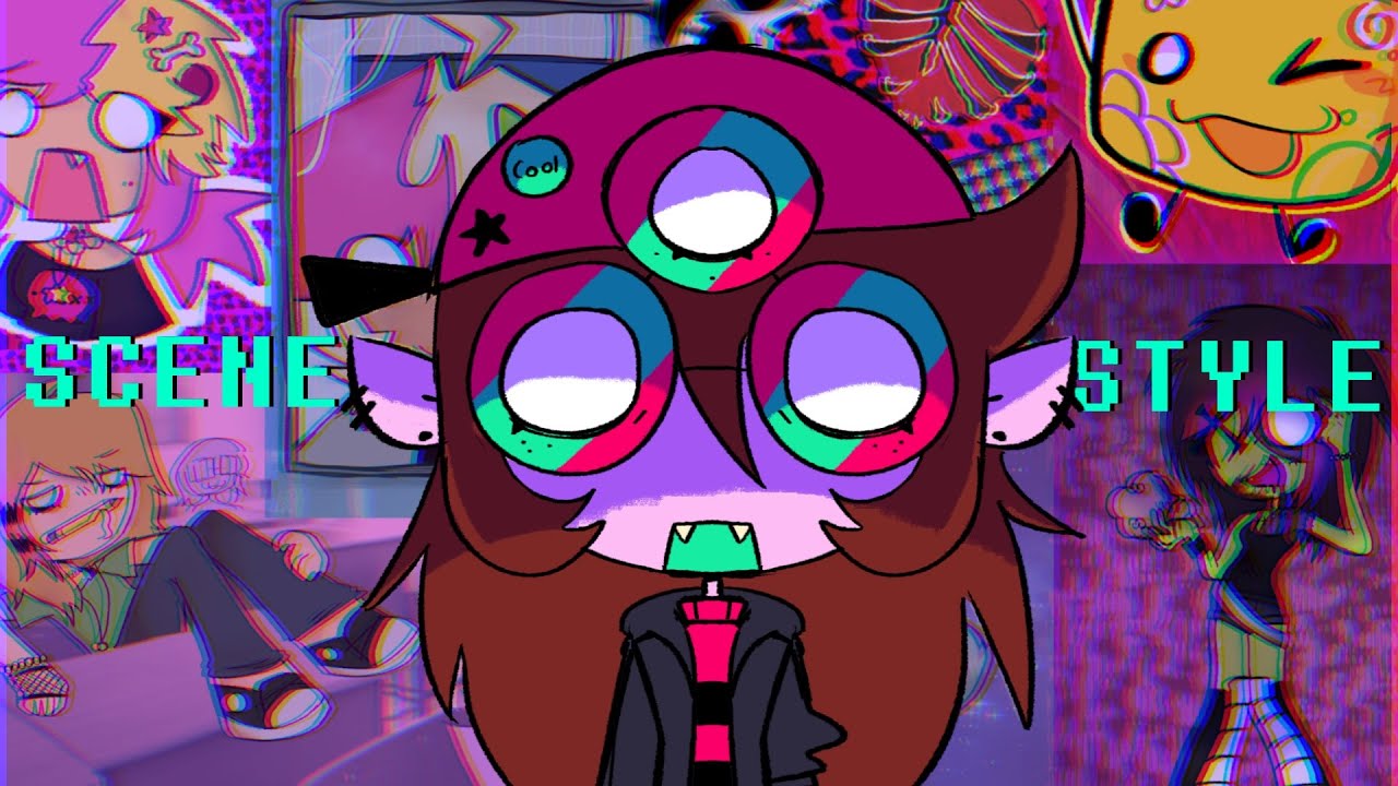 HOW TO DRAW IN THE SCENE ARTSTYLE