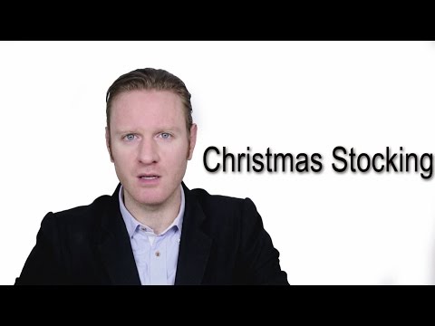 Christmas Stocking - Meaning | Pronunciation || Word Wor(l)d - Audio Video Dictionary