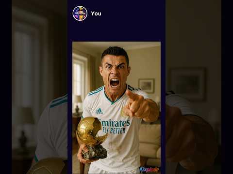 Ronaldo Can't Find Who Broke His Ballon Do'r 😭 #ai #shorts #chatgpt #ronaldo
