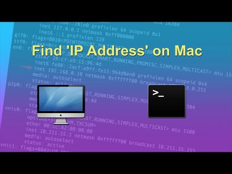 Find IP Address on Mac - (Using Terminal)
