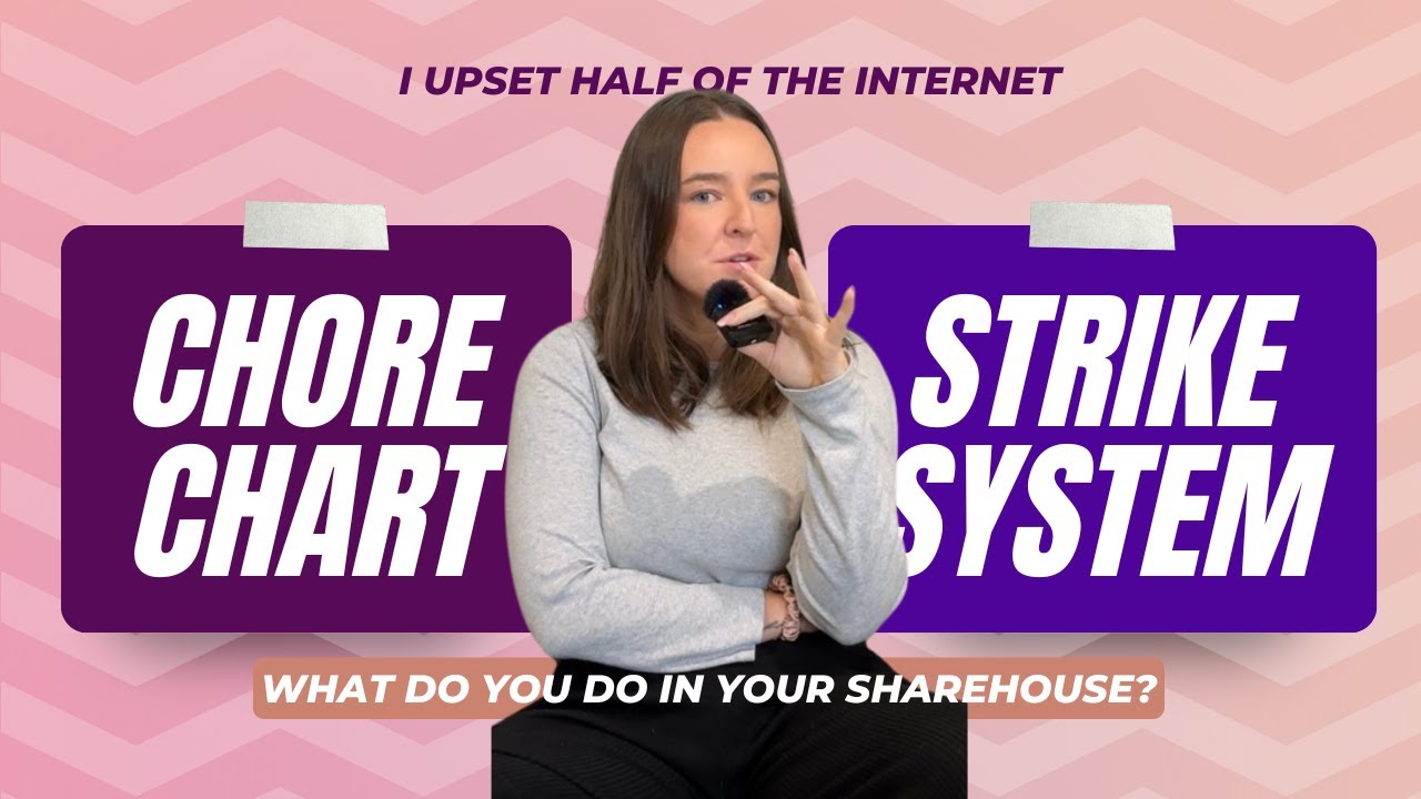 😳 Roommate Strike System & Chore Chart Explained!