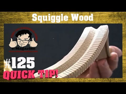 Introducing the amazing SQUIGGLE WOOD maker!