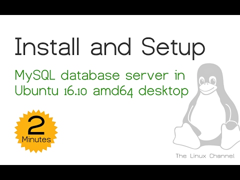 185 MySQL database server installation :: Ubuntu 16.10 amd64 desktop