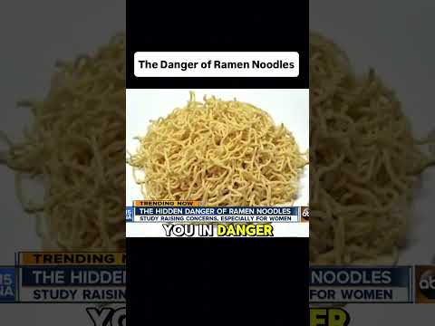 The Danger Of Ramen Noodles β οΈπ