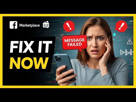 Facebook Marketplace Messages Not Sending? FIXED!