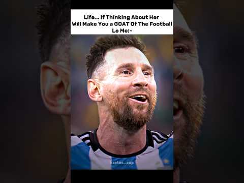 I'm The Goat 🐐🗿 #messi #football #footballshorts #footballmemes #shorts #fyp #trending #edit #love