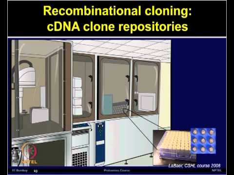 Mod-28 Lec-28 Microarray related concepts: Recombinational cloning Cell-free expression