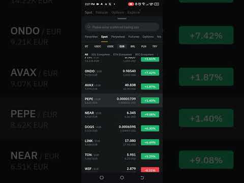 How to convert Meme coin to eur to usdt