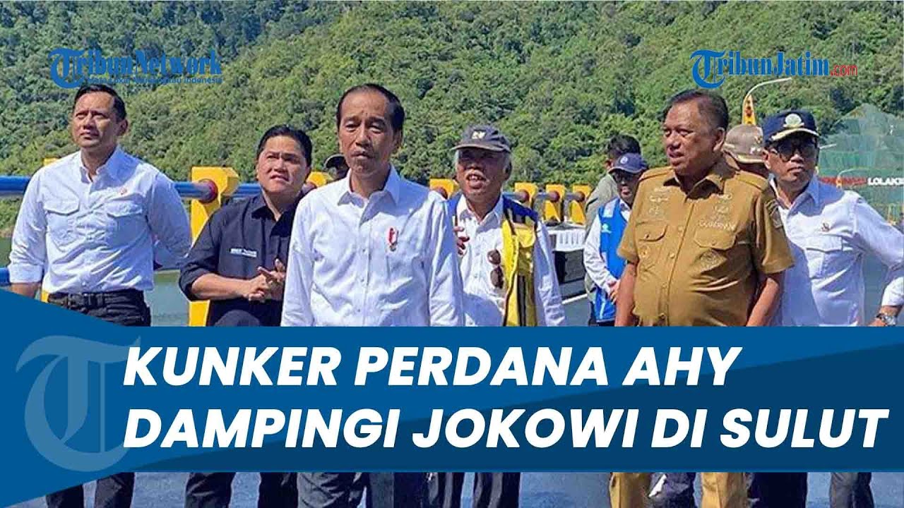 Kunker Perdana ke Sulut seusai Dilantik, AHY Dampingi Jokowi Resmikan ... Kunker Perdana ke Sulut seusai Dilantik, AHY Dampingi Jokowi Resmikan ...