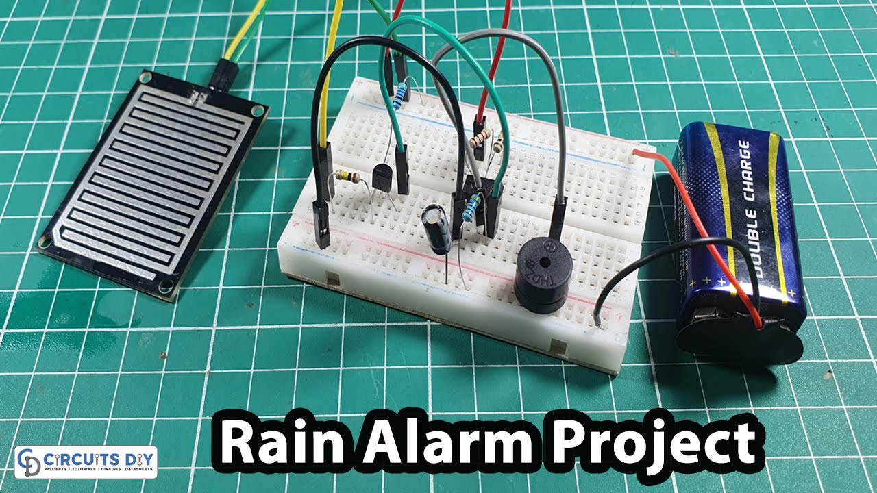 How to Make Rain Detector Alarm at Home | Rain Detector Project