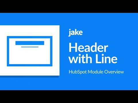 Free HubSpot Header Module for HubSpot CMS