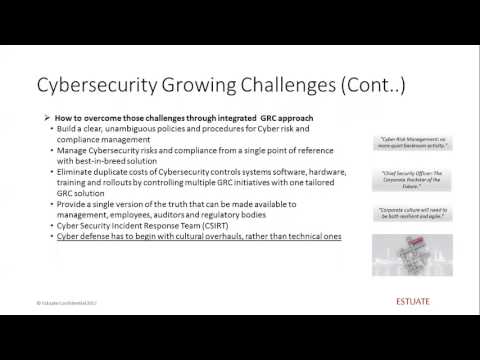 Illustrating MetricStream's capabilities in CyberSecurity Management