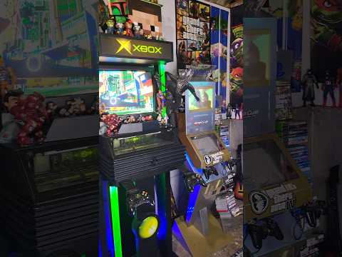 Ultra Rare Gamestop Kiosks in Gameroom #gameroom #gamesetup #arcade #xbox #playstation #nintendo
