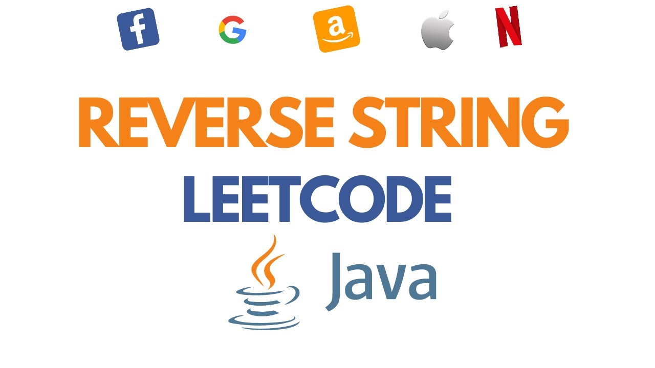 Reverse String Leetcode in Java | O(1) space solution