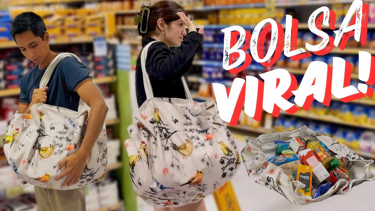 DIY Reusable Bag | Complete Cutting and Sewing Tutorial