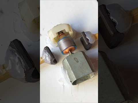 Open DC Motor ° Magnet Test #dcmotor #magnet #tech #motor #youtubeshorts