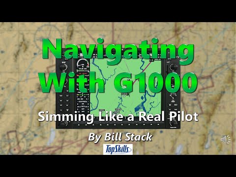 Navigating With the G1000 Glass Panel in MSFS (2020) Tutorial Video by ...