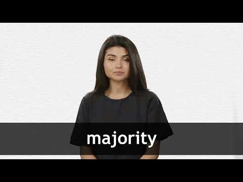 MAJORITY definition and meaning | Collins English Dictionary