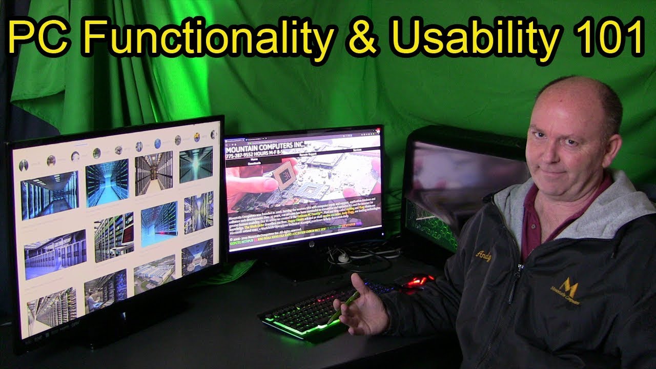 PC Functionality and Usability 101