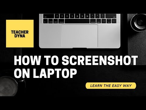 HOW TO SCREENSHOT ON LAPTOP