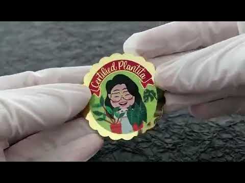 Glitter Hard Enamel Pin Wholesale