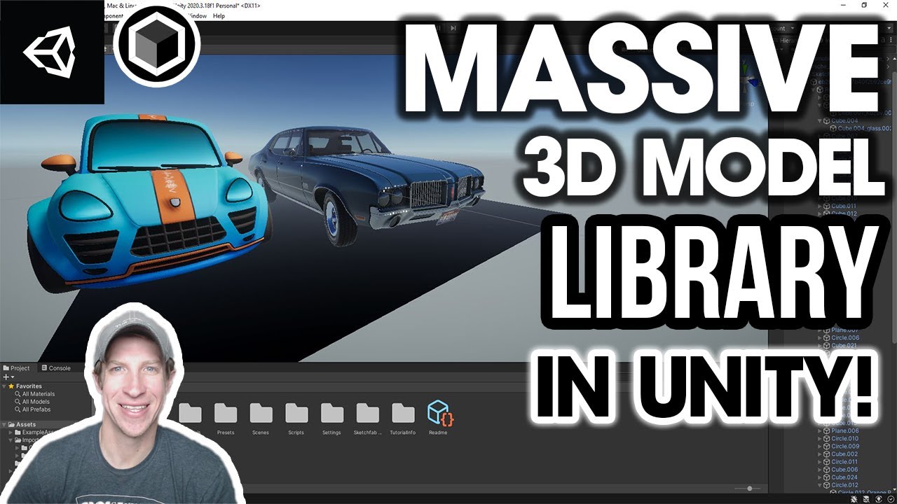 How to Import SKETCHFAB Models into UNITY! (Updated for 2021)