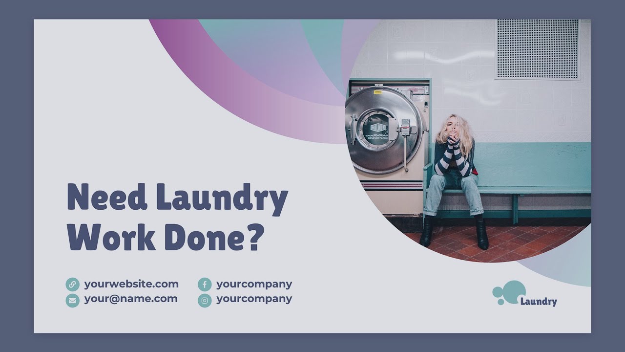 Laundry PowerPoint Presentation Template