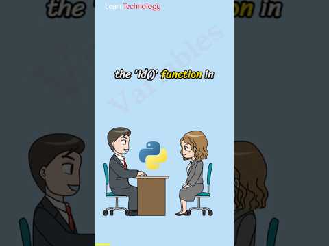 ID function in Python | Python Interview Question | #pythontutorial #interview #variables
