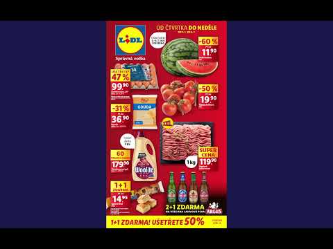 Lidl leták od 3. 7. 2025
