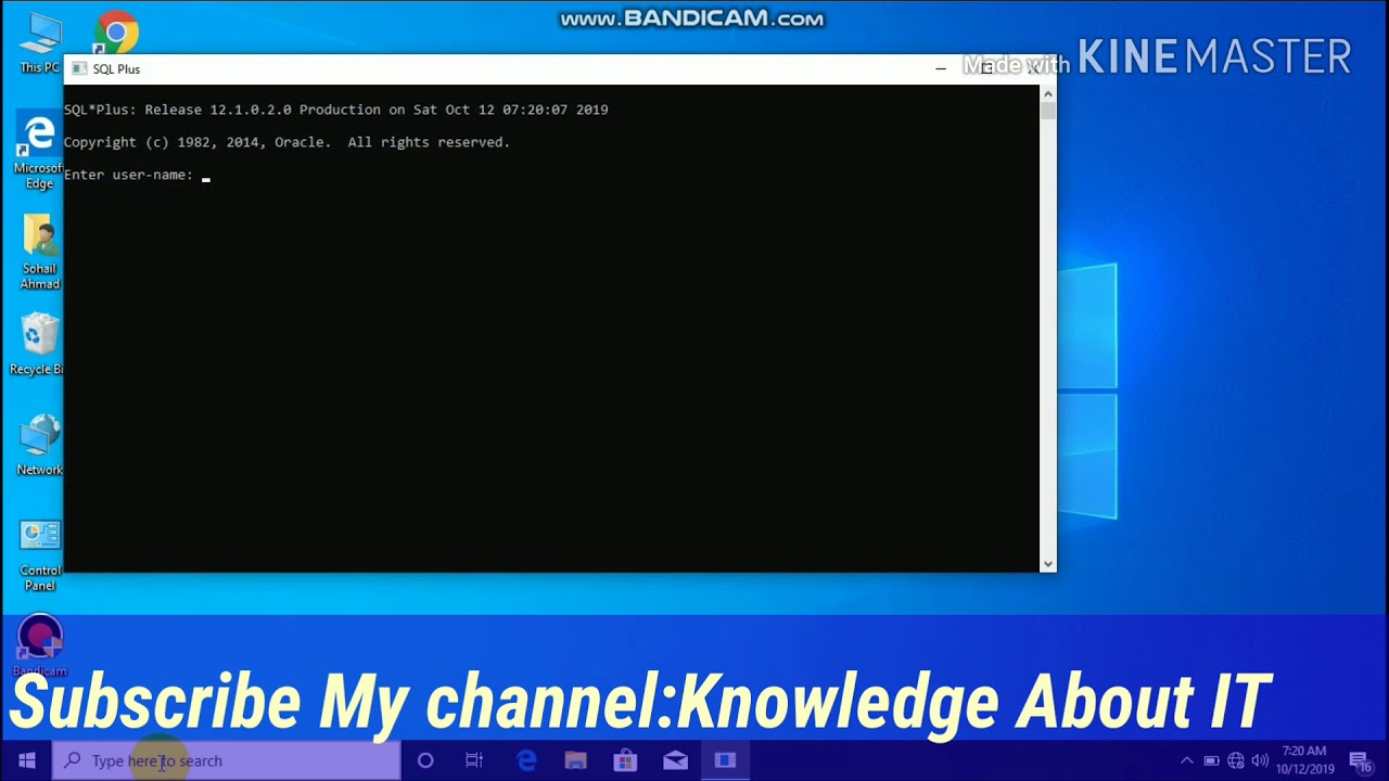 how to create table in oracle 12c SQL developer step by step | Create Database | part 3