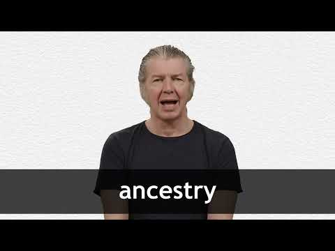 How to pronounce ANCESTRY in American English