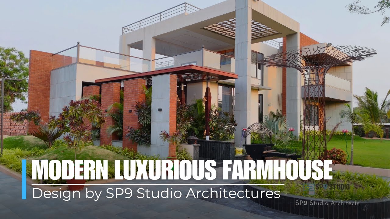 Modern Farmhouse Design That Blends Luxury & Nature | Sp9 Studio Architects