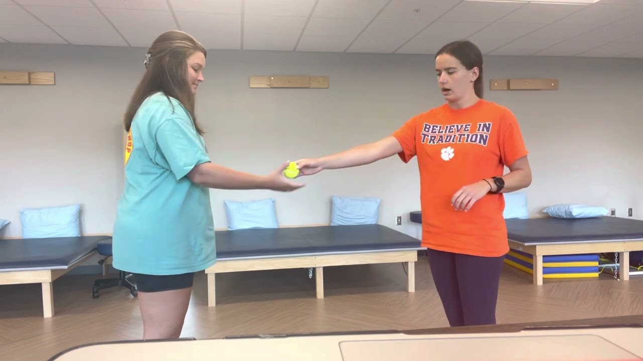 BOT-2 - Upper Limb Coordination Drop & Catch Ball in One Hand - Standardized Assessment