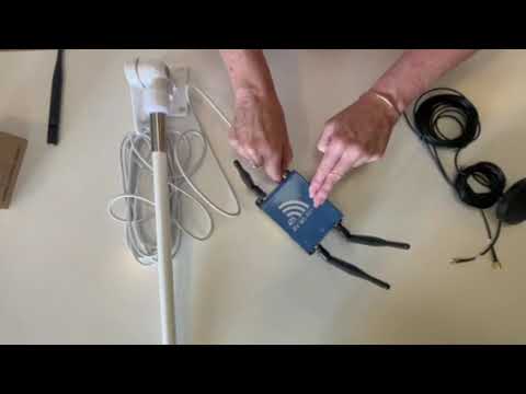 Connecting Your RV Wifi High Gain Antenna & Portable Wifi