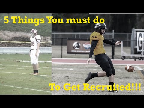 5 THINGS YOU NEED TO DO TO GET RECRUITED!