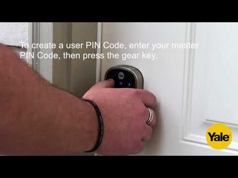 Yale Home Smart Lock Installation - Creating Master and User Pin Codes