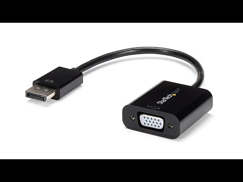 DisplayPort to VGA Adapter - DP2VGA3 | StarTech.com