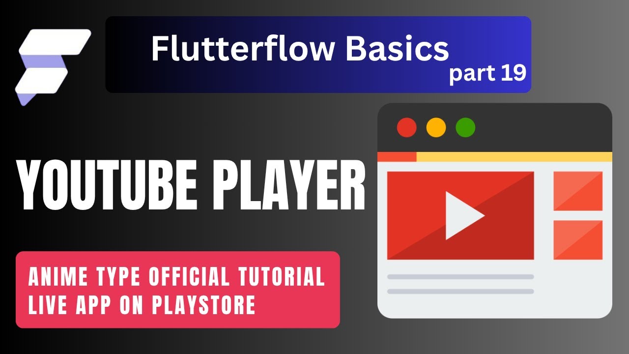 How to Use YouTube Player in FlutterFlow | Embed & Play YouTube Videos Easily
