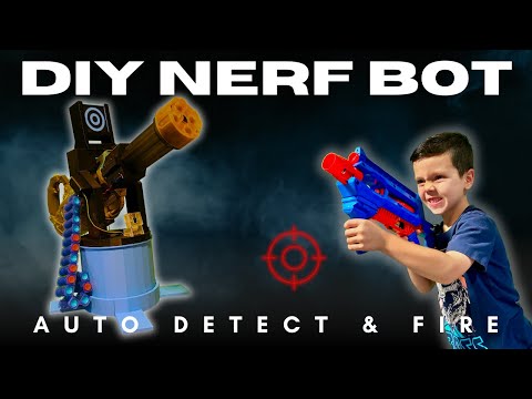 🤖 NERF Sentry Turret・Free STL File for 3D printing・Cults