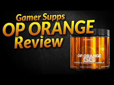 Gamer Supps OP Orange Review - GG | Gamer Supps