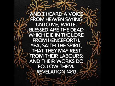 Verse of the Day- Revelation 14:13