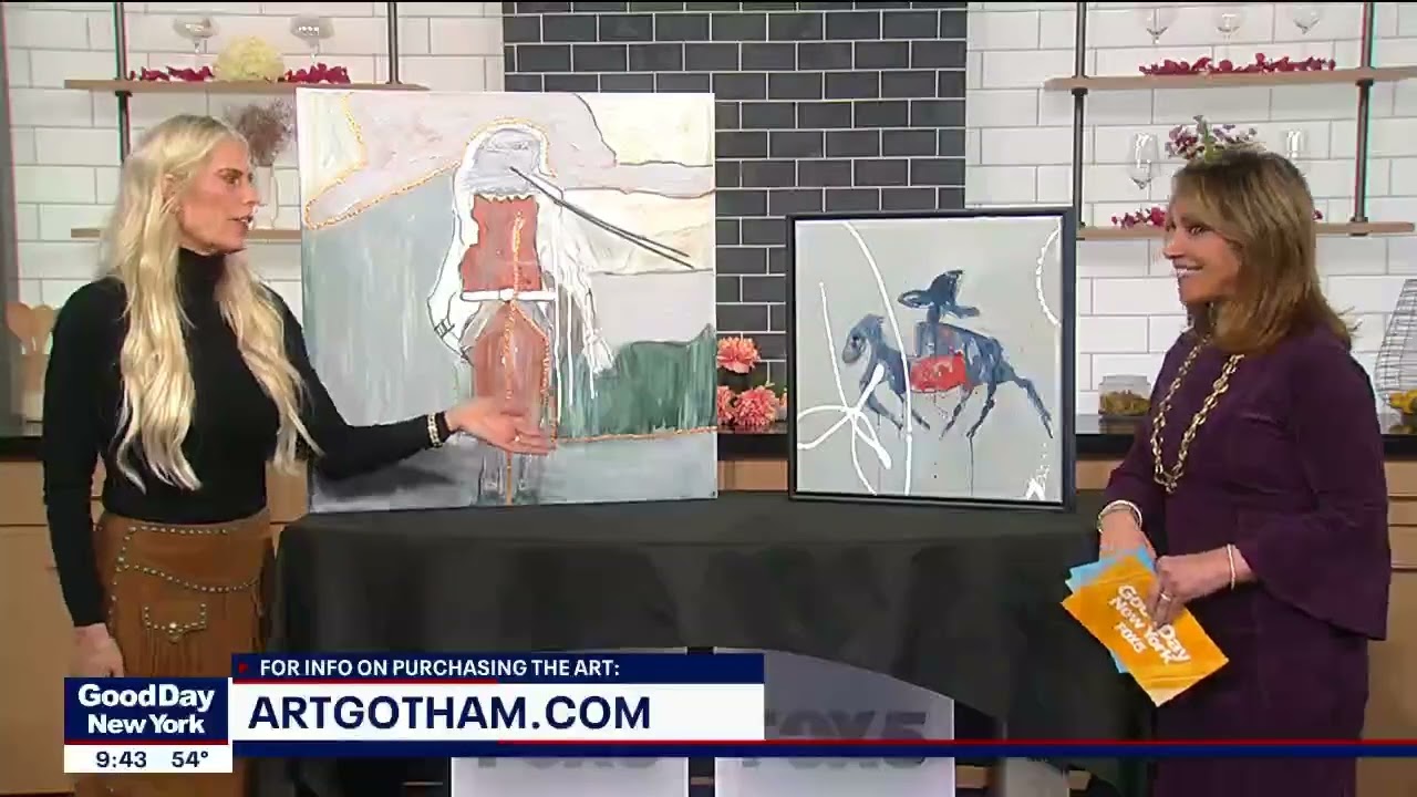 Good Day New York, Deirdre Imus Artist, Fox 5NY