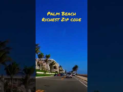 Palm Beach, the richest zip code in America