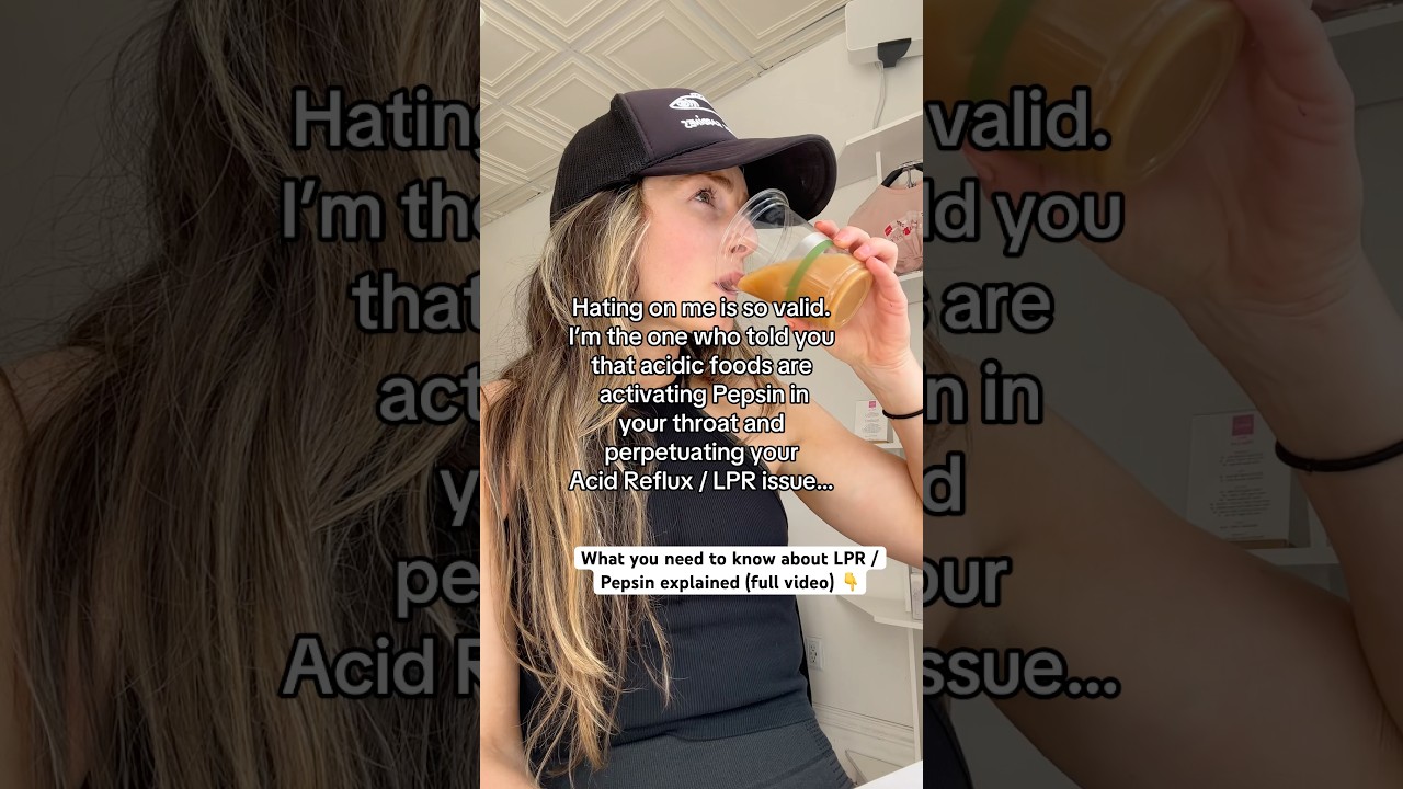 Here’s what you need to know about #LPR #SilentReflux #Pepsin (full video)👇 #acidreflux