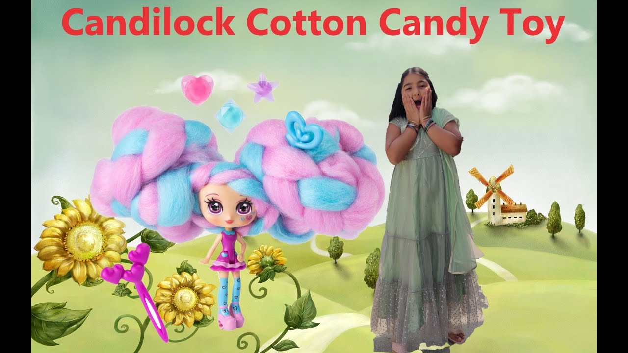 Candylock!!! Cotton Candy Doll!! Collectible Surprise Doll!