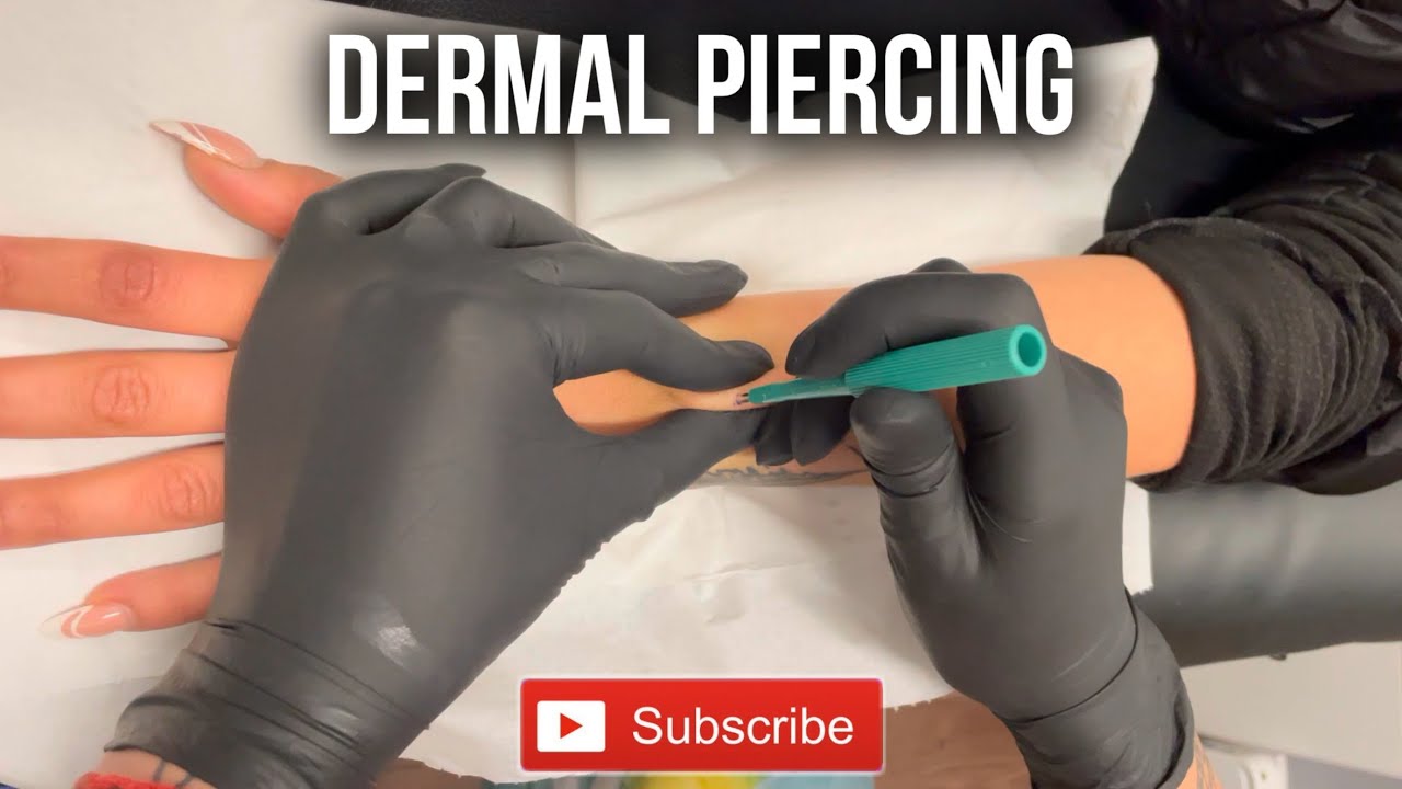 DERMAL PIERCING 💎 by Underground Tattoos Enfield