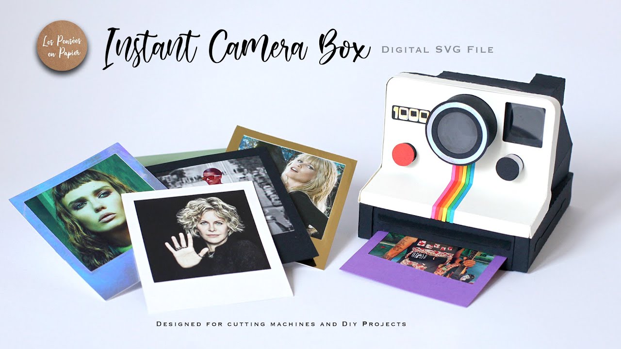 SVG PROJECT INSTANT CAMERA BOX | ASSEMBLY TUTORIAL |  LPP | N35