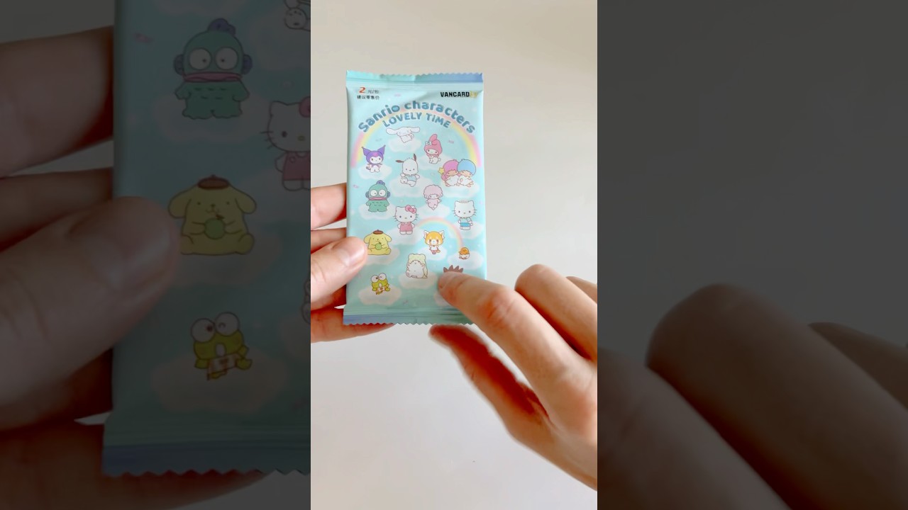 ✨Cute Sanrio Character Cards Unboxing! | Kawaii Stationery & Collectibles 🐰🎀